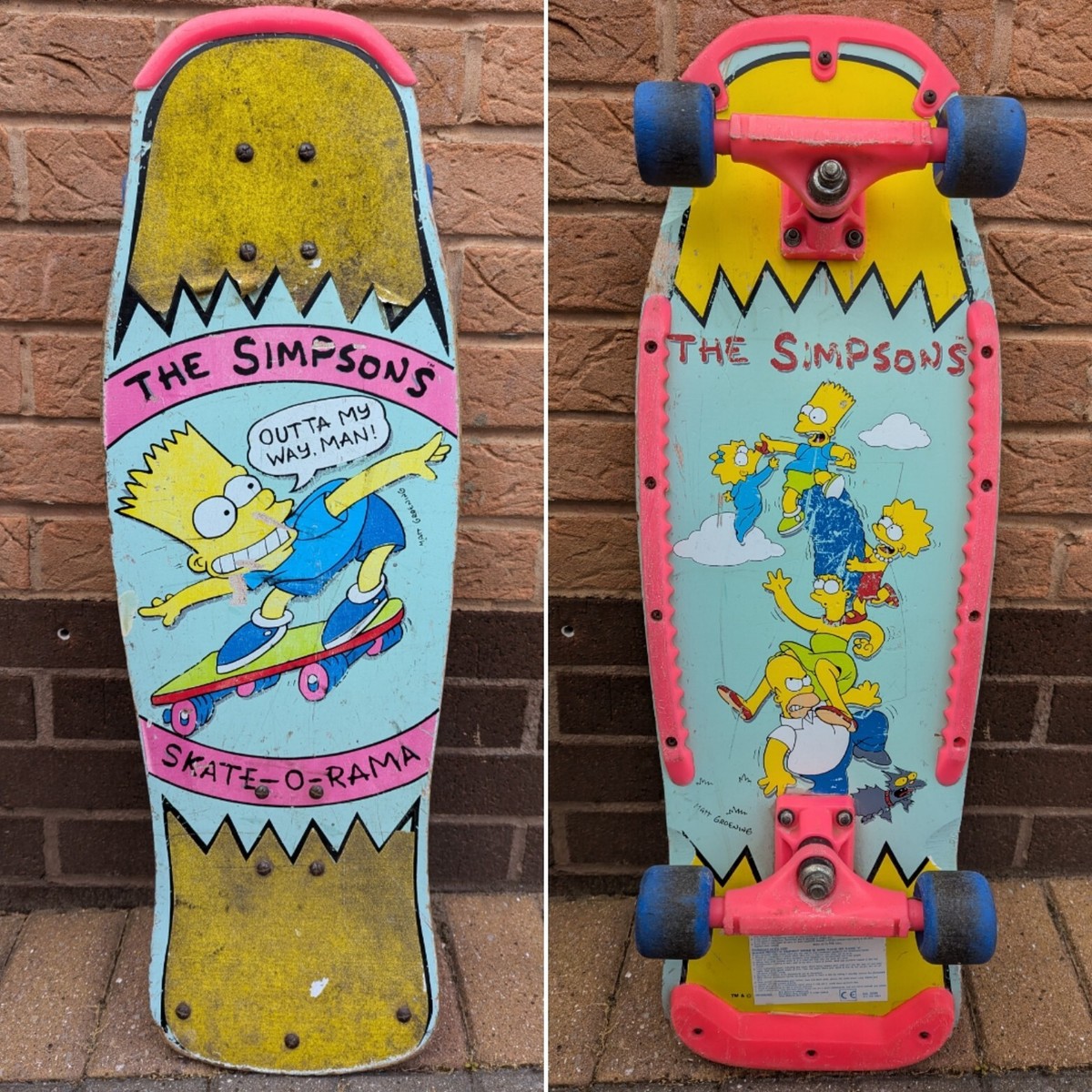 The Simpsons Skateboard