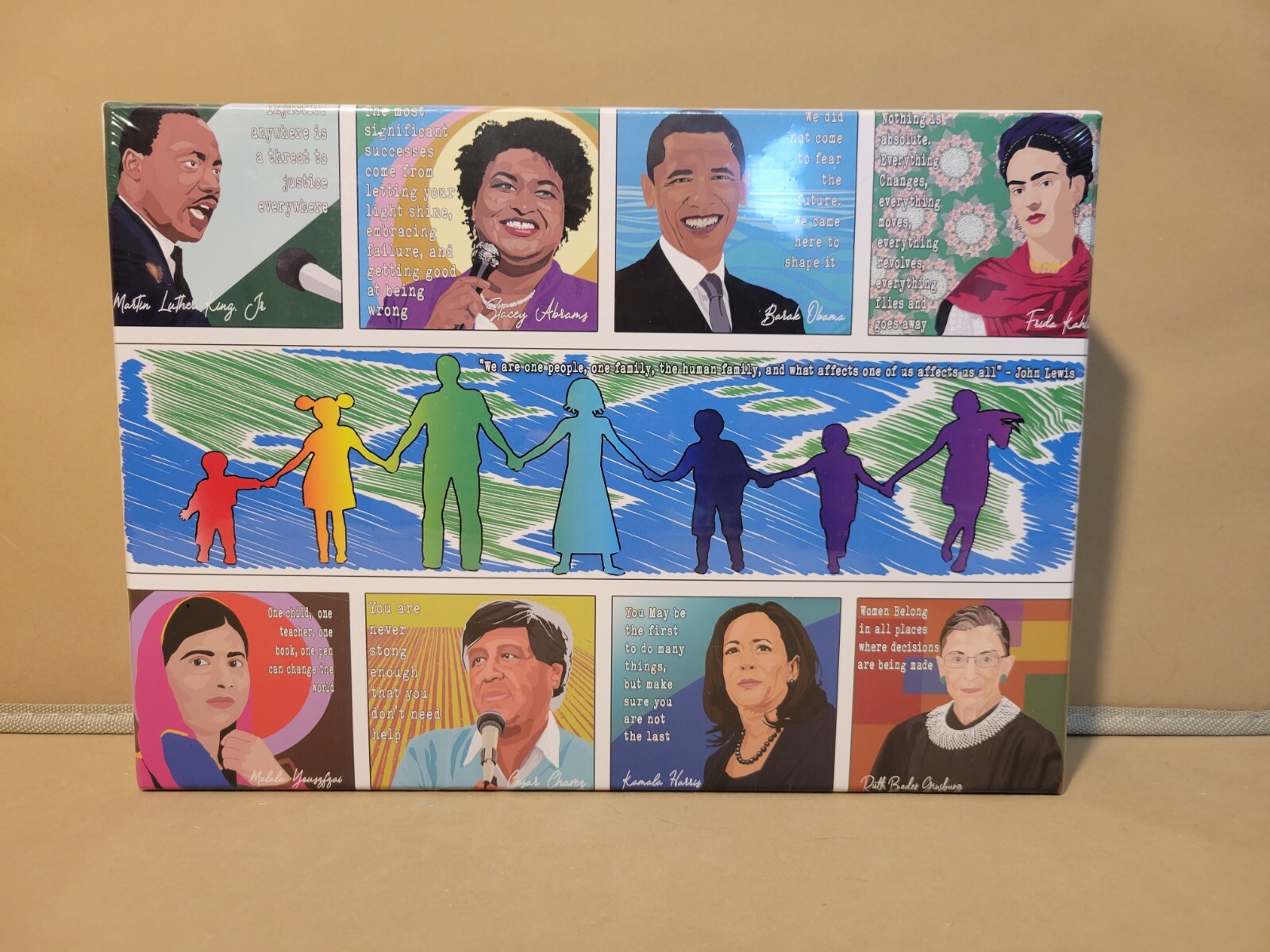 Golden Contempo Gamechangers 1000 piece Jigsaw Puzzle MLK RBG Obama ...