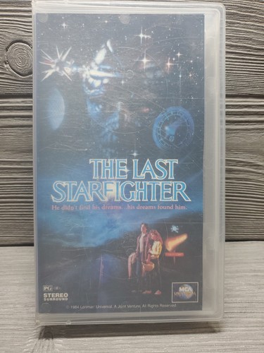 THE LAST STARFIGHTER VHS Sci-Fi Cult Classic Catherine Mary Stewart ...