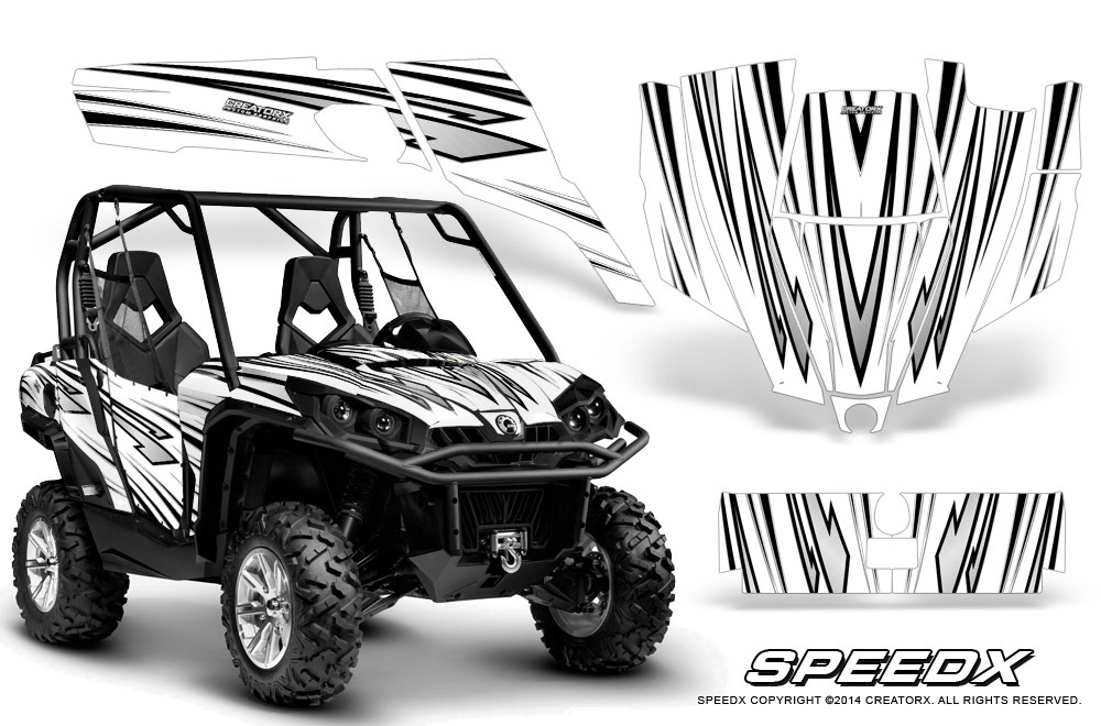CAN-AM COMMANDER 800R 800XT 1000 1000XT 1000X GRAPHICS KIT DECALS ...