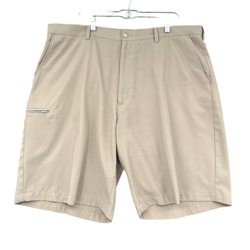 Grand Slam Beige Side Zipper Pocket Lightweight Golf Casual Shorts Size ...