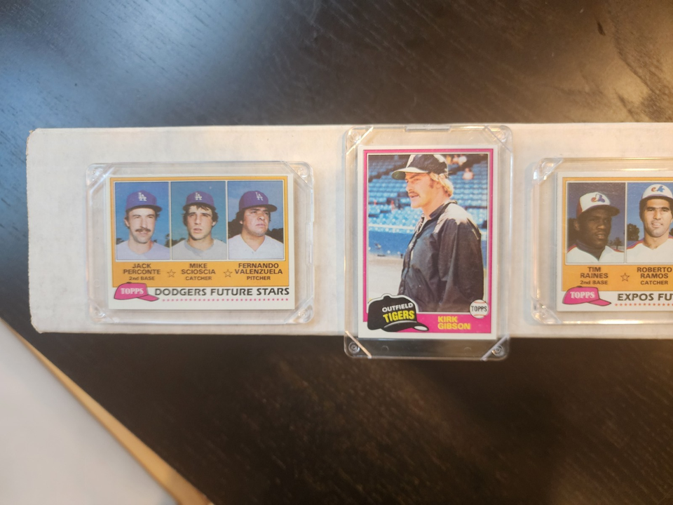 1981 Topps Baseball COMPLETE SET (726) - Gibson, Valenzuela, Raines | eBay