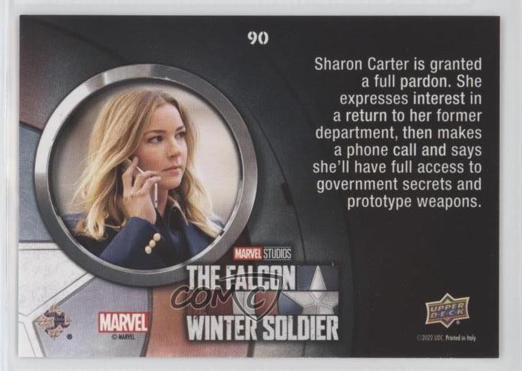 2022 Marvel Studios' The Falcon and Winter Soldier Yellow Sharon Carter ...