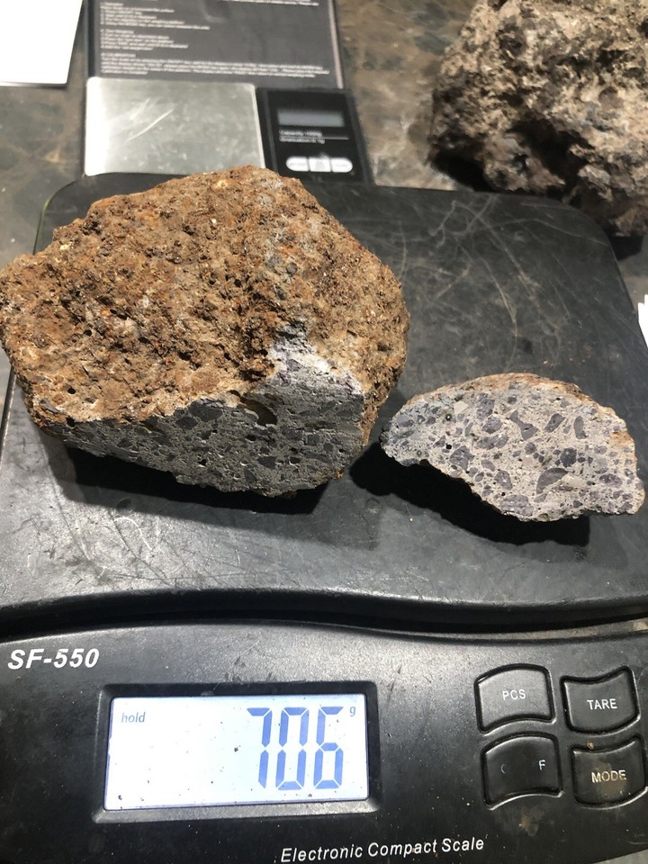 Rare! NWA 10674 Anomalous Eucrite Polymict Breccia total 705 grams | eBay