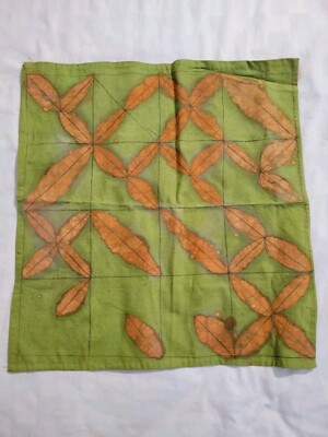 Handmade Artisan Batik Wall Hanging Designed & Made in Barbados 20 x 21 ...