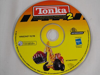Tonka Construction 2 Windows 95/98 CD Rom Only 1999 | eBay