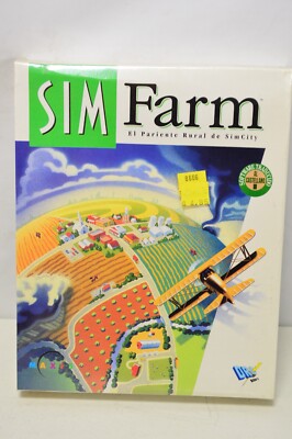 NEW Sim Farm Spanish Edition IBM PC Computer Game | eBay