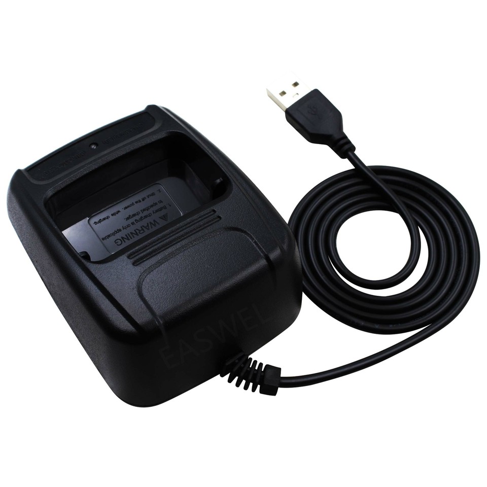 USB Radio Battery Charger For BaoFeng BF-666S BF-777S BF-888S Retevis ...