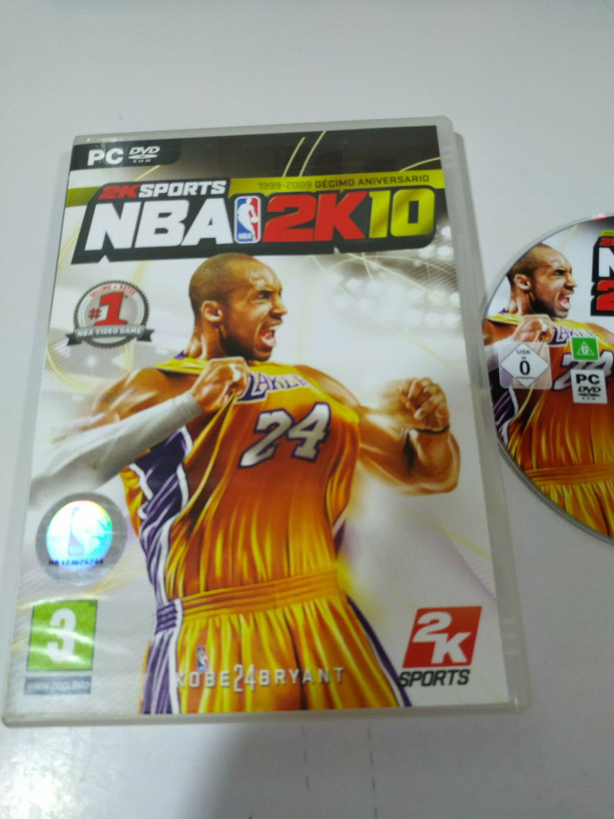 NBA2K10 2K Sports Kobe Bryant - PC DVD-Rom Game Spain Edition | eBay