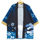 Happi. Tokyo Blue Mt Fuji Japan Traditional Kimono Coat Jacket Male ...