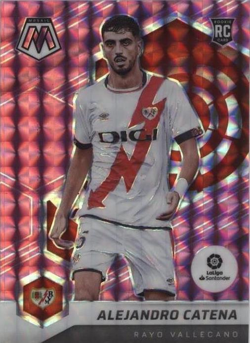 2021-22 Panini Mosaic La Liga - Alejandro Catena #141 Pink Mosaic Prizm ...