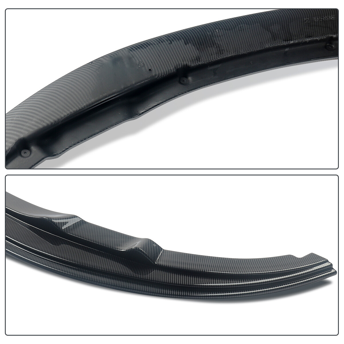 FOR BMW E92 E93 325I 330I 2006-2010 M-TECH CARBON LOOK FRONT BUMPER LIP ...