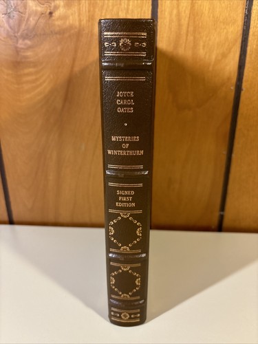 1984 Franklin Library Joyce Carl Oates Mysteries Of Winterthurn Signed ...