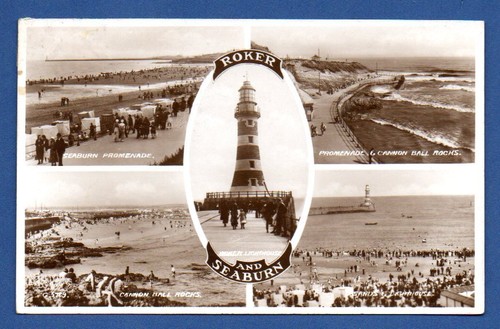 ROKER AND SEABURN LIGHTHOUSE VINTAGE PHOTO POSTCARD USED 399 | eBay