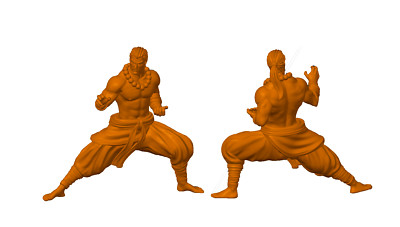 Human Buff Monk | Bushido Vol. 2 | YourNeighborKnight | D&D Miniature ...