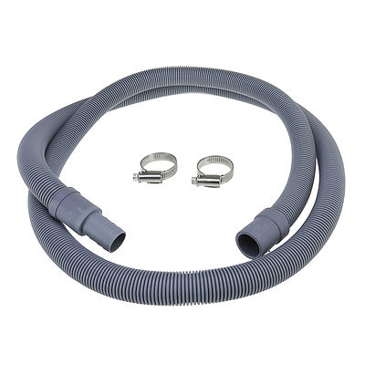 Universal Washing Machine Waste Drain Hose Extension Pipe Kit 1.5M ...