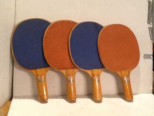 Vingtage Ping Pong Paddles Vintage Table Tennis Paddles Knight paddles ...