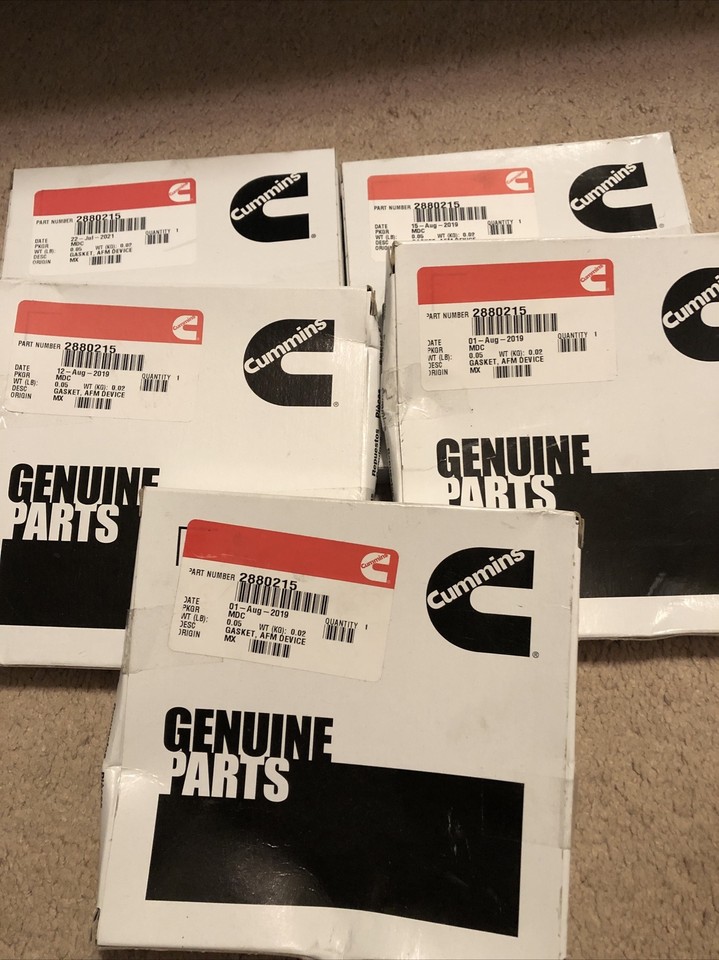 Genuine Cummins 2880213 *CLAMP,V BAND And Gaskets | eBay