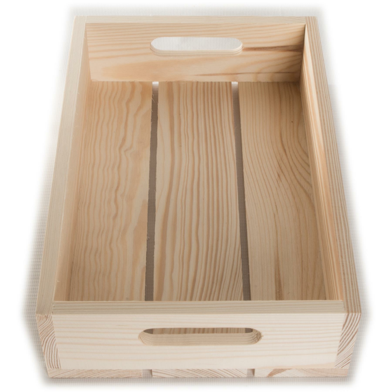 Wooden Strong Shallow Crate | 30 x 20 x 7 cm | Display Presentation ...