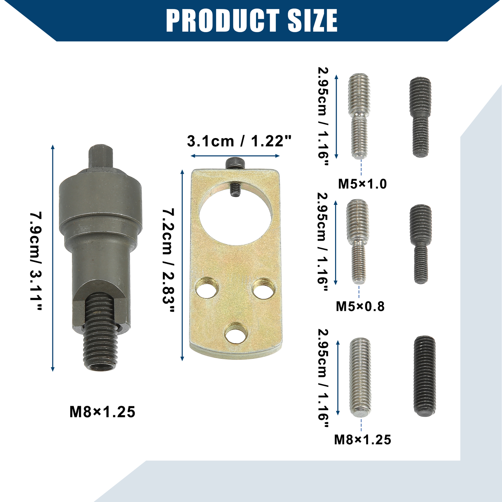 Chain Guide Rail Pin Puller Remover Tools for Mercedes Benz M102 M110 1 ...