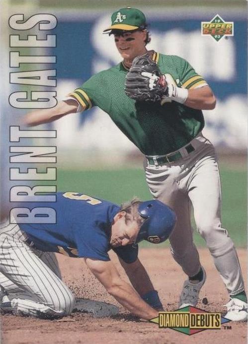 1993 Upper Deck - Brent Gates #504 Gold Hologram for sale online | eBay