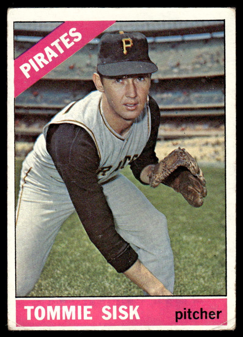1966 Topps Tommie Sisk #441 Pittsburgh Pirates Baseball Card | eBay