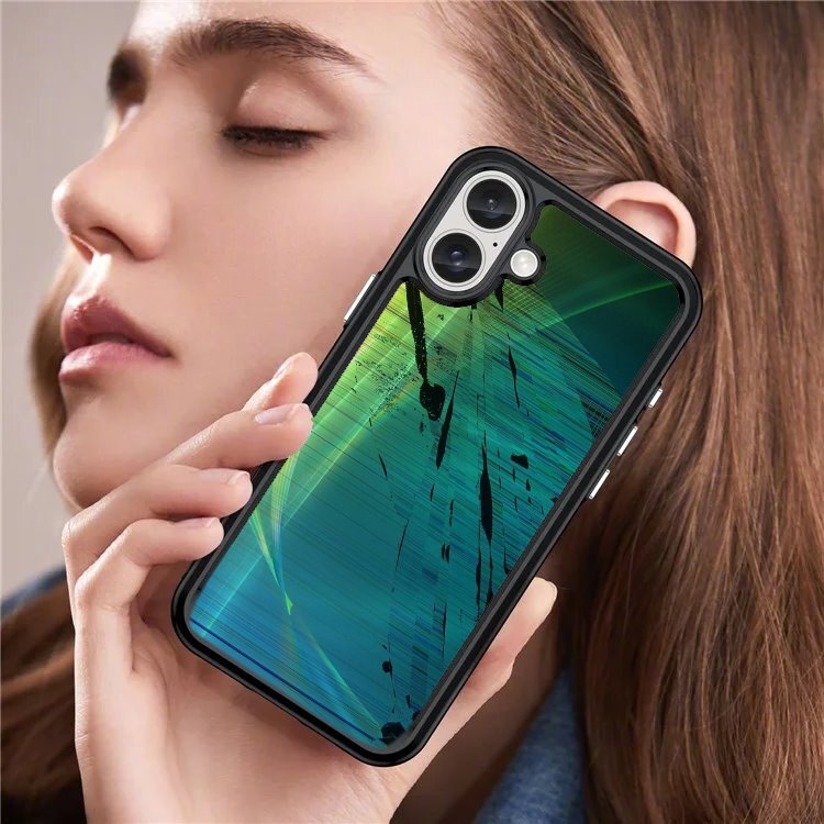 For Galaxy S20 S21 S22 S23 S24 FE Ultra cracked screen colorful broken ...