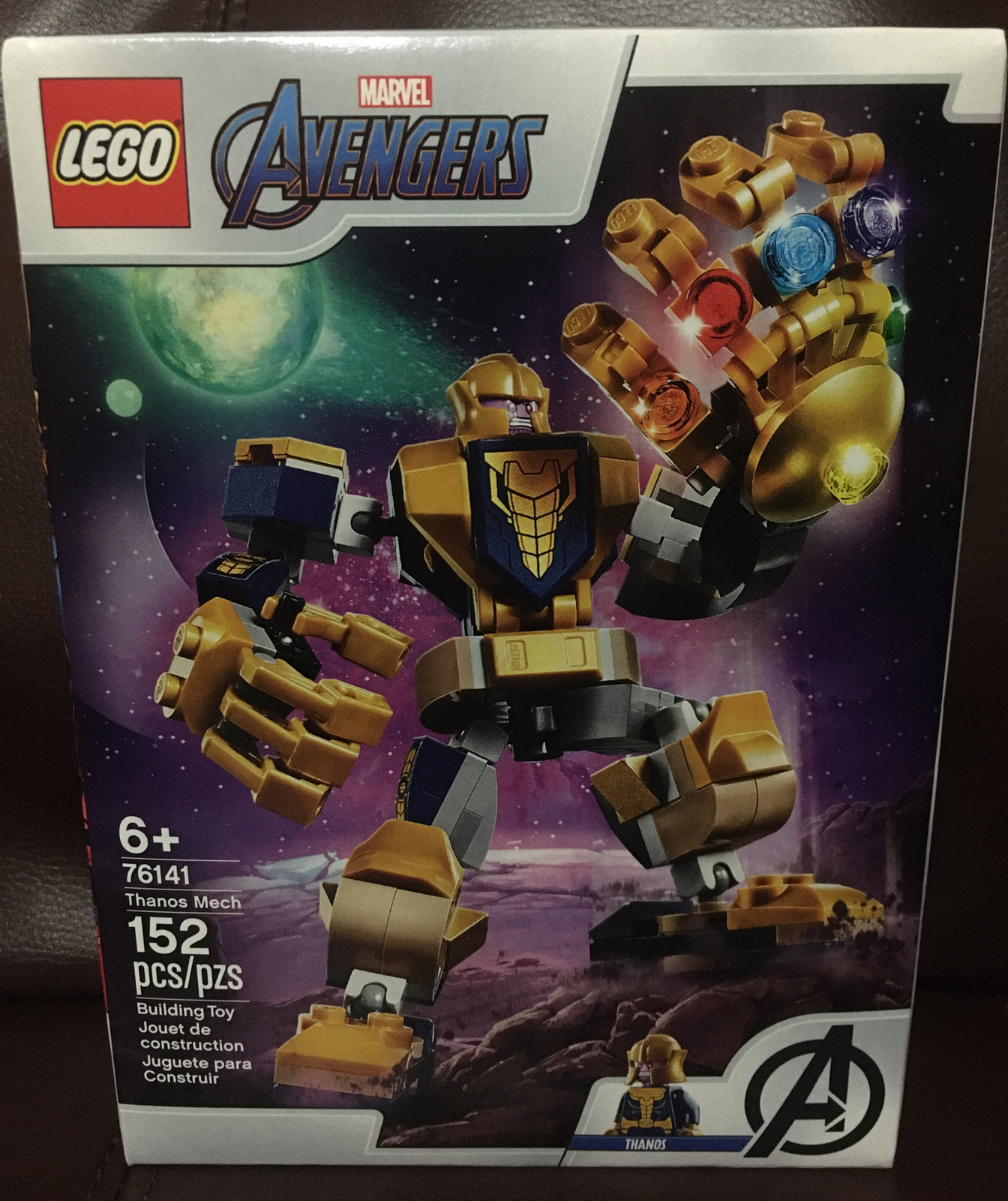 NEW 2020 LEGO 76141 Marvel Avengers Thanos Mech 152 Piece Building Toy ...