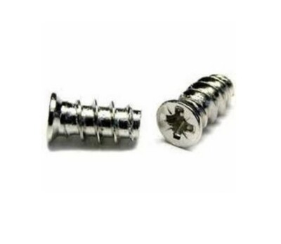 Draw Runner Euro Screws 8pk Flat head Countersunk / Drawer Guide Hinge ...