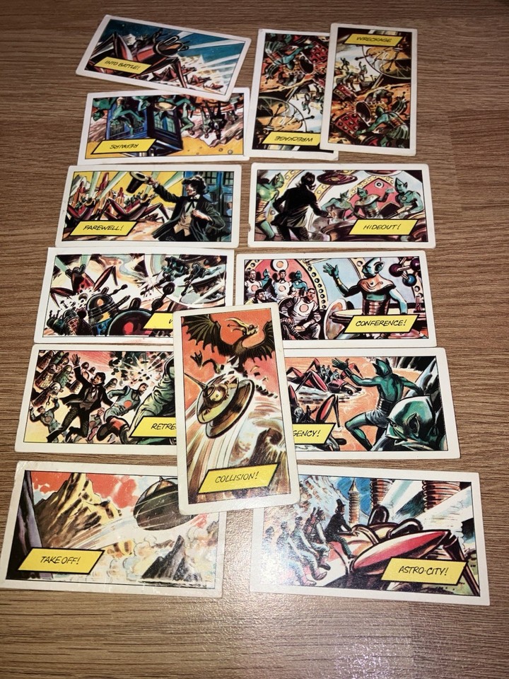 WALLS VINTAGE ICE CREAM CARDS. Dr WHO. ADVENTURE | eBay UK