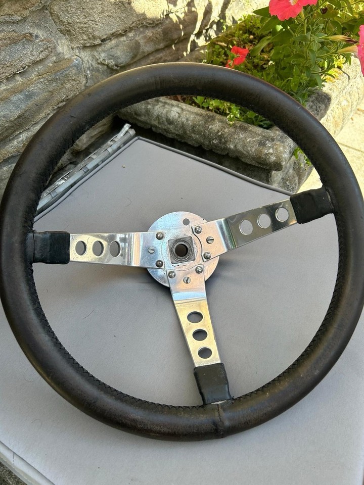 ESCORT MK1 TWINCAM RS1600 MEXICO GENUINE SPRINGALEX STEERING WHEEL ...