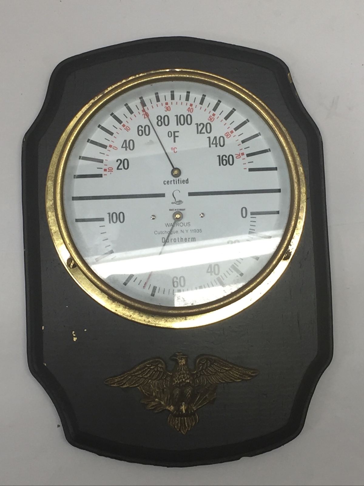 Vintage Lufft Made In Germany Thermometer / Durotherm-Hygrometer | eBay