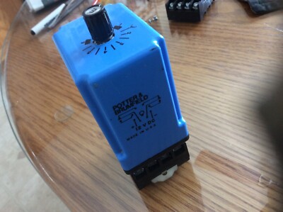 NOS Potter & Brumfield Solid State Timer 0.1-10 sec, 12vdc, w/Base | eBay