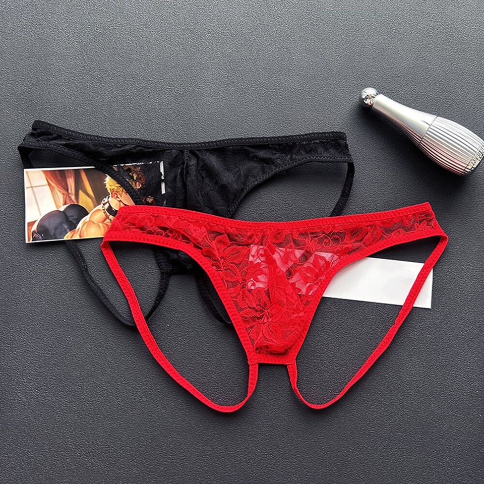 Männer Höschen G-String Unterwäsche Tanga Slips Ausgehöhlt Durchsichtig с | eBay.de