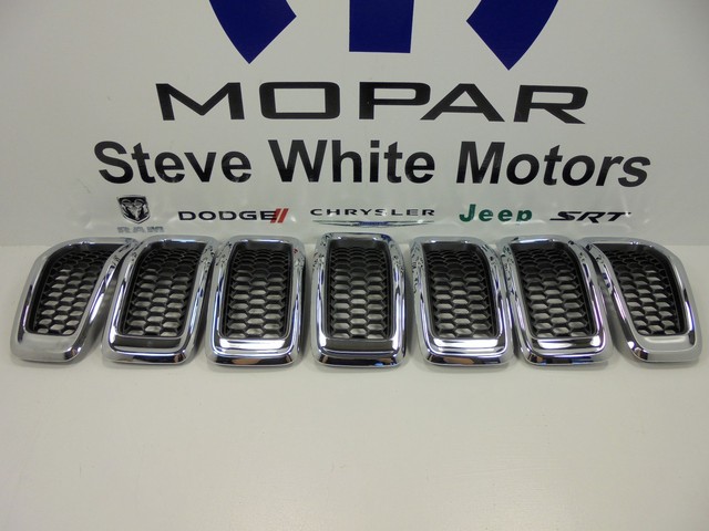 Grille Front Mopar 68138335AB fits 14-16 Jeep Cherokee for sale online ...