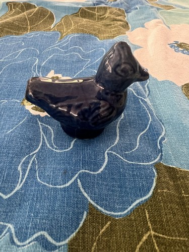 Antique Pottery Blue Bird Whistle Pie Bird | eBay