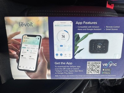 OPEN BOX Levoit Aura Smart Thermostat for Home WiFi Programmable ...