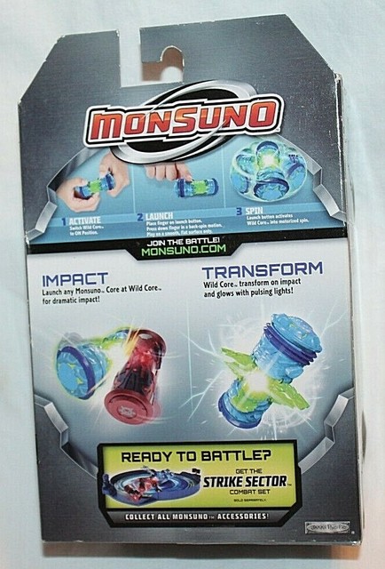 Monsuno Motorized Spin Toy With Lights Wild Core Tropic Fury by Jakks ...