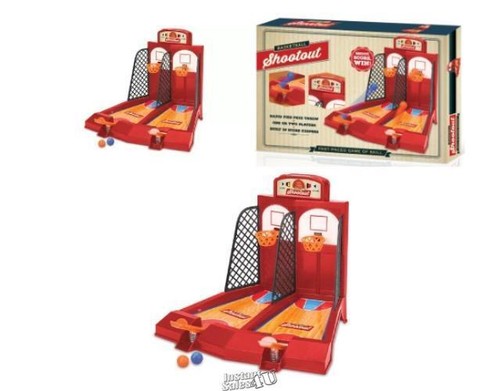 2 Player Desktop Basketball Travel Game Boys in Red Game Parlor ...