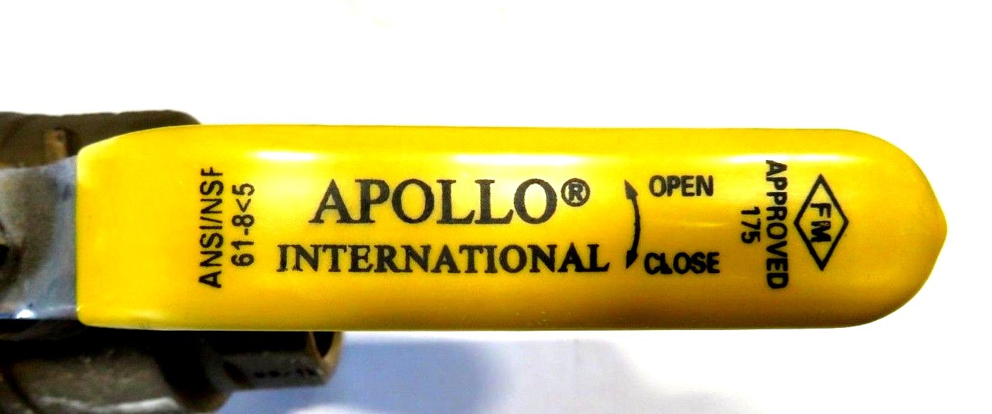 4" Apollo 94A-10A-01 Brass 400CWP Threaded Full Port Ball Valve NEW | eBay
