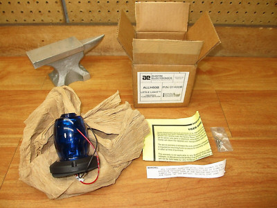 Austin Electronics ALLH50B *NEW* Beacon Blue Light Flashing Halogen ...