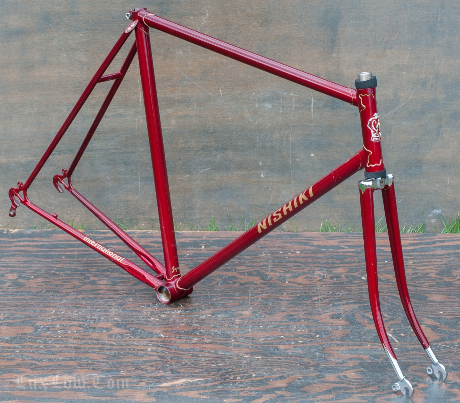 Vintage Nishiki International RoadBike FRAME FORK SingleSpeed Gravel ...