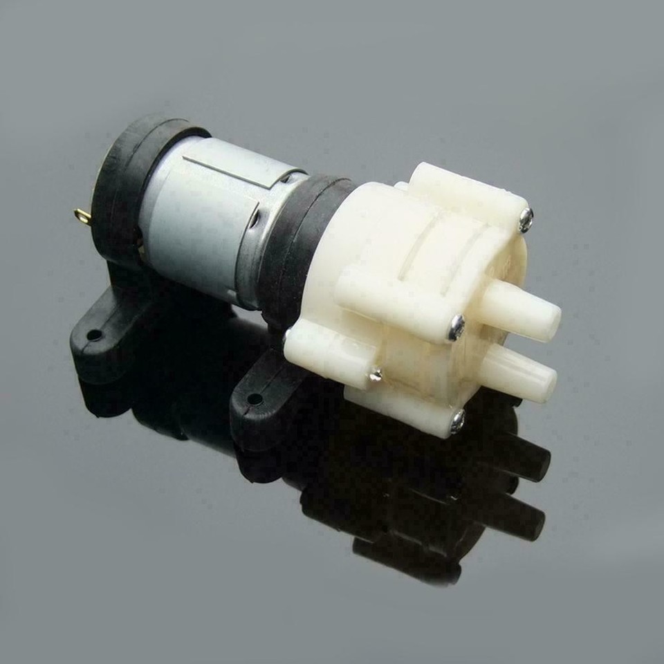New R385 Mini Aquarium Pump Fish Tank Motor For Diaphragm Pump Water ...