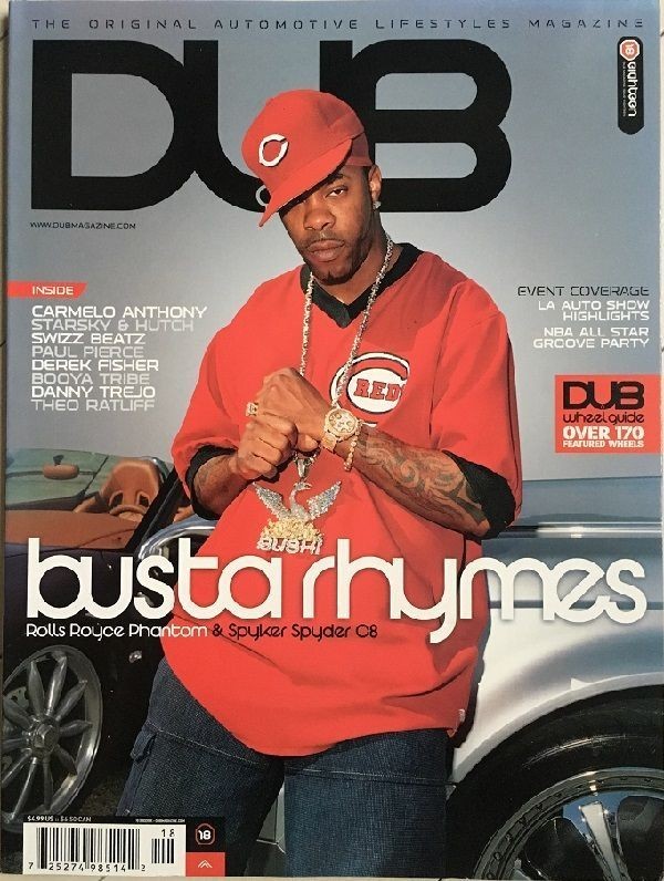 [Dub Magazine versione USA] No.18 DUB Magazine USA Busta Rhymes Import ...