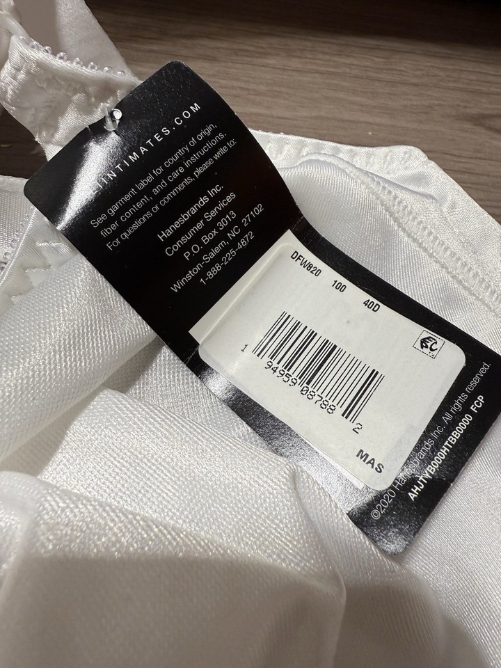 Bali Classic Support Cool Comfort Wire-free Bra- 40D-Ivory | eBay