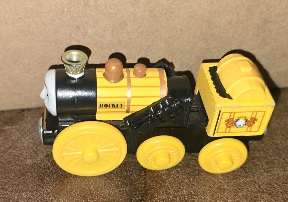 Thomas Wooden Railway Stephen Train Fisher Price | eBay