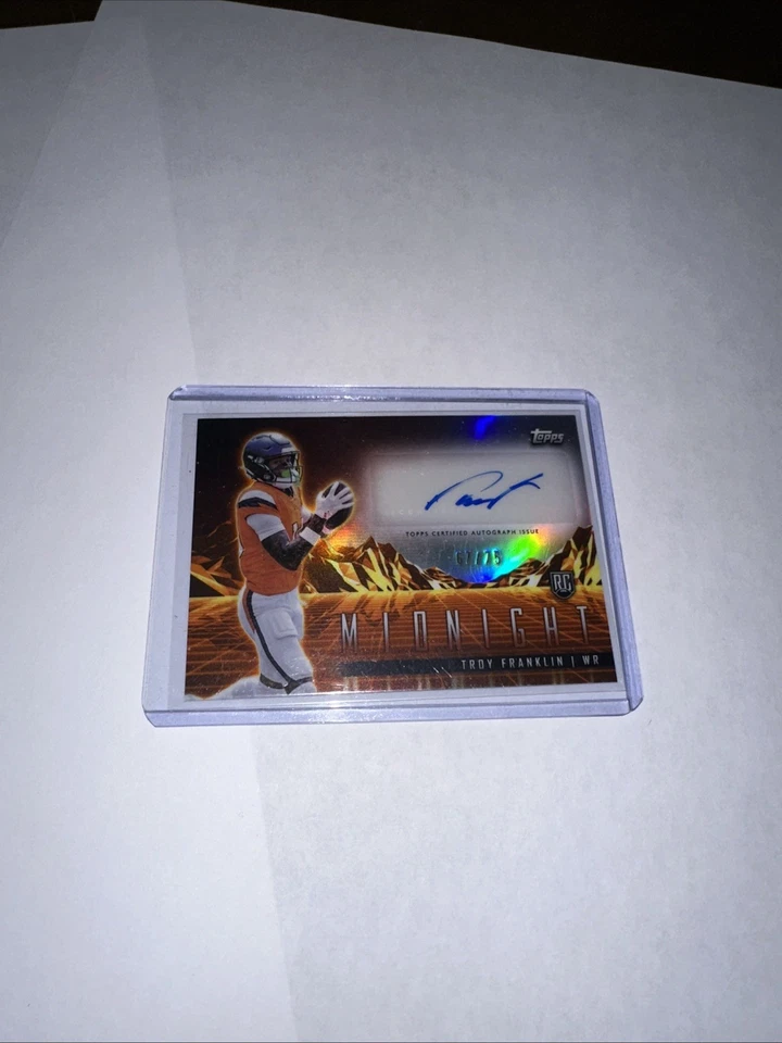2024 Topps Midnight - Troy Franklin #RHS-TF for sale | eBay