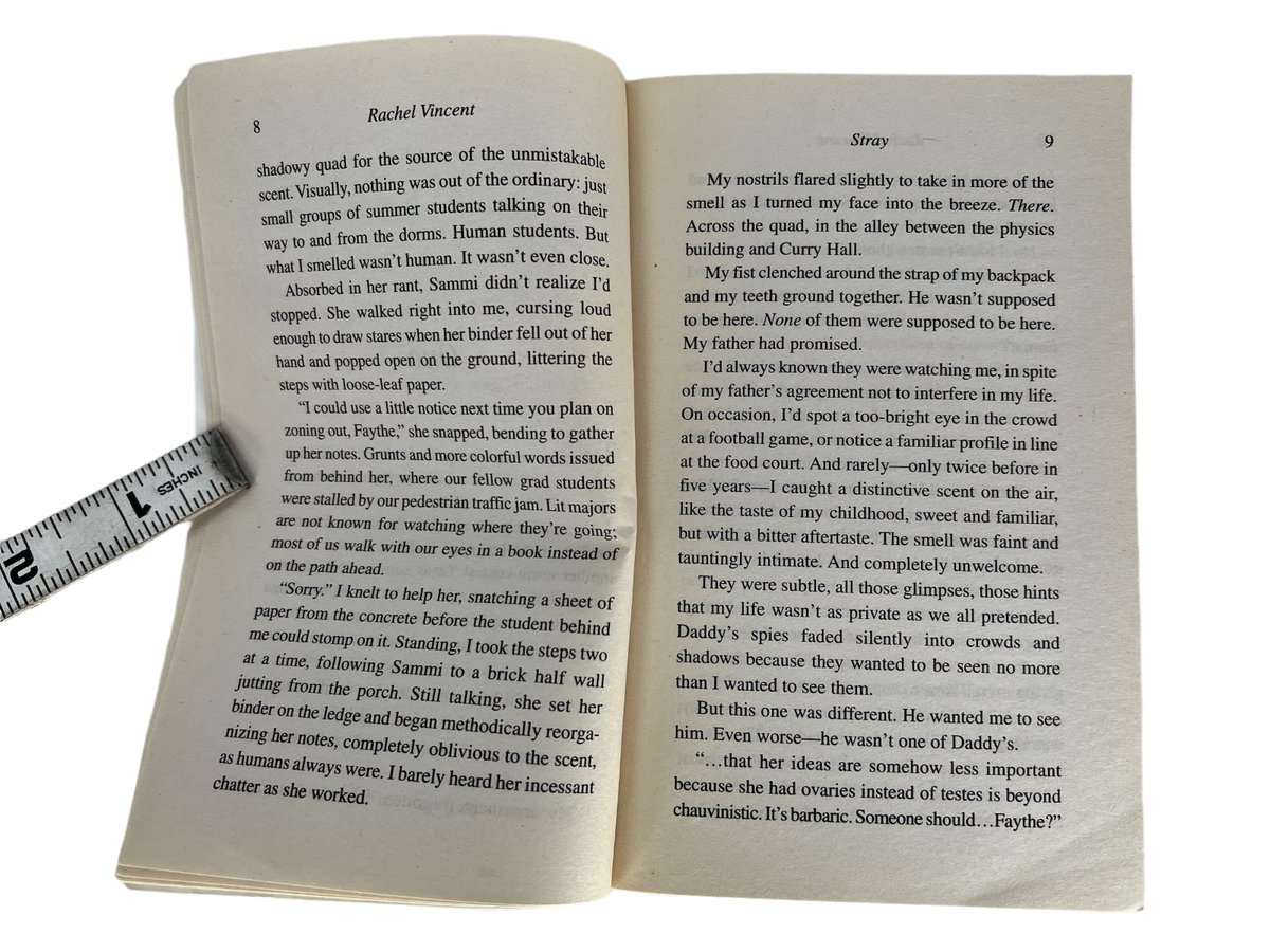 Stray Rachel Vincent Quotes