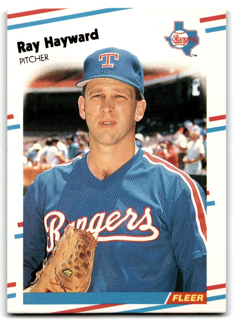1988 Fleer Update Ray Hayward Texas Rangers #U-63 | eBay