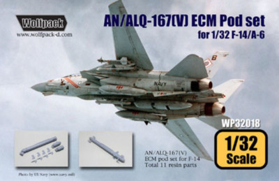 Wolfpack WP32018, AN/ALQ-167(V) ECM Pod set for F-14 , SCALE 1/32 | eBay
